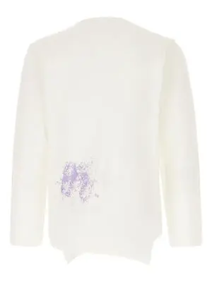 Comme Des Garçons Spray-paint Effect Sweater