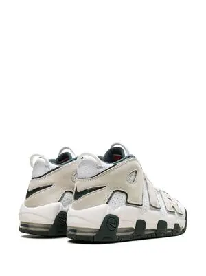 Nike Air More Uptempo Vintage Green Sneakers - White