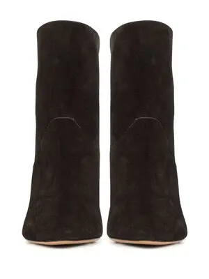 Isabel Marant Étoile 75mm Loline Suede Boots - Black