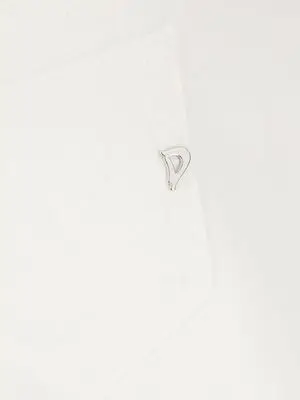 DONDUP Logo-plaque Denim Mini Shorts