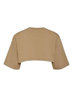 Dsquared2 Cropped T-shirt - Neutrals