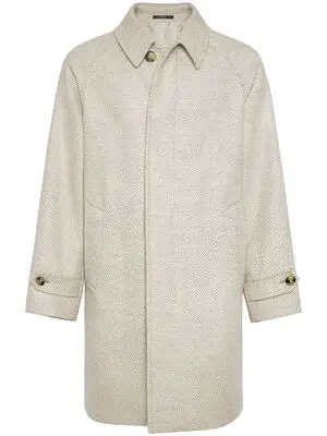 Boggi Milano Single-breasted Wool Coat