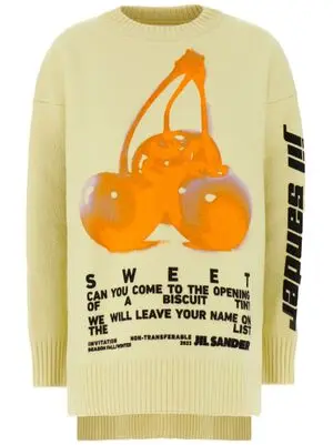 JIL SANDER Intarsia-knit Jumper