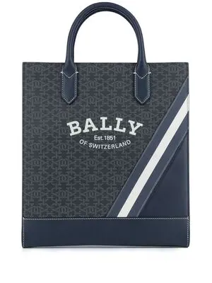 Bally Logo-print Tote Bag - Blue
