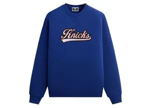 Kith X New York Knicks Script Vintage Nelson Crewneck Sweatshirt