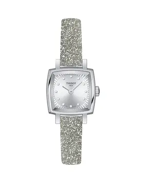 TISSOT Lovely Square Festive Kit Watch, 20mm X 20mm - Silver