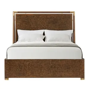 THEODORE ALEXANDER Kesden Wood Queen Bed