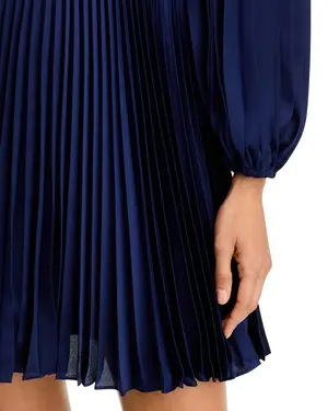 MILLY Julia Pleated Dress