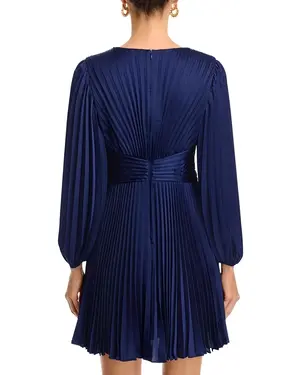 MILLY Julia Pleated Dress