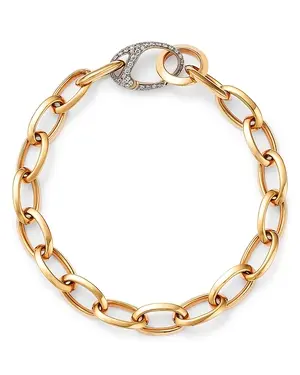 Walters Faith 18k Rose Gold Garnet And Diamond Bracelet - Pink