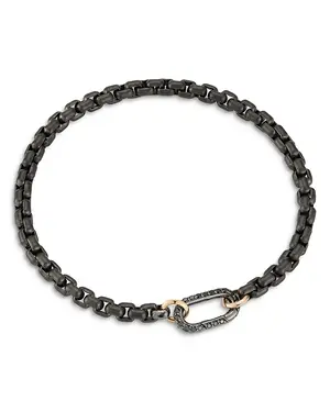 Walters Faith Saxon Chain Link Bracelet - Black