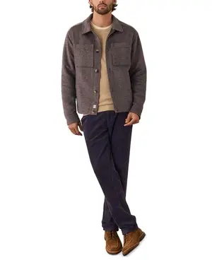 Marine Layer Textured Shirt Jacket