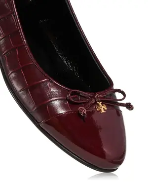 Tory Burch Cap Toe Ballet Flats