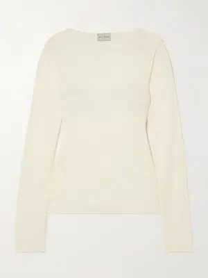 DEIJI STUDIOS Ribbed Ecovero™-blend Top