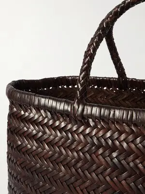 Dragon Diffusion Bamboo Triple Jump Tote - Brown