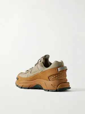 Nike Zoom Vomero Roam Leather And Suede-trimmed Rubber And Ripstop Sneakers - Brown