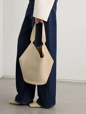 Khaite Lotus Small Tote - Ivory