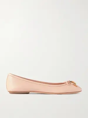 Chloé Iris Leather Ballet Flats