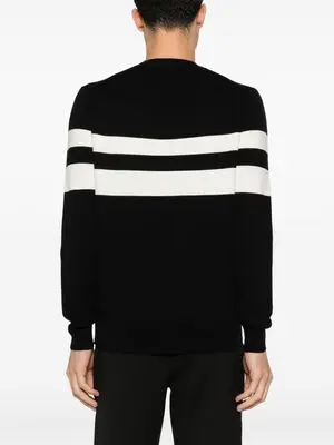Karl Lagerfeld Monogram Jacquard Sweater