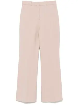 CIRCOLO 1901 Fleece Flared Trousers - Neutrals