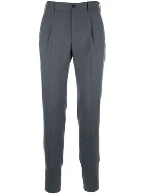Incotex Wool-blend Trousers - Grey