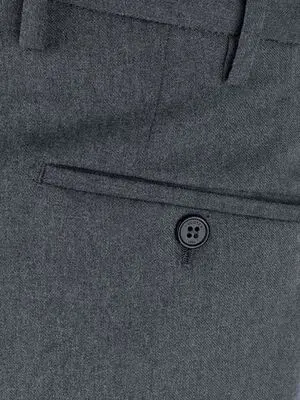 Incotex Wool-blend Trousers - Grey