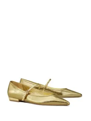 Tory Burch Mary Jane Ballerina - Gold