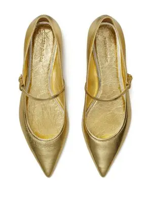 Tory Burch Mary Jane Ballerina - Gold