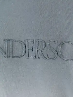 JW Anderson Logo-embroidered Sweatshirt - Grey