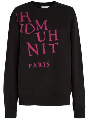 IH NOM UH NIT Logo-print Sweatshirt - Black