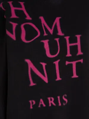 IH NOM UH NIT Logo-print Sweatshirt - Black