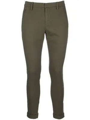 DONDUP Skinny Trousers - Green