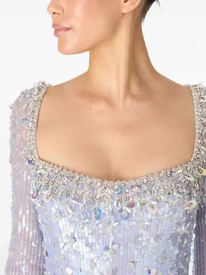 Jenny Packham Kestra Gown - Blue