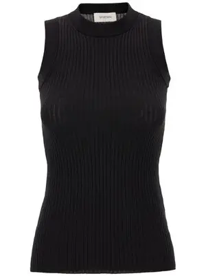 Sportmax Toledo Knitted Top - Black