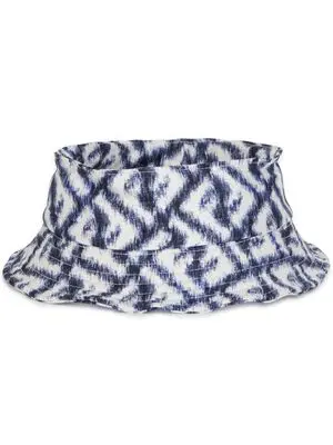 Fendi Bucket Hat - White