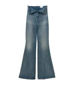 Alexander Mcqueen Knee Length Jeans For Women