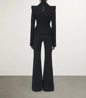 Alexander McQueen Wool-cashmere Double-breasted Blazer