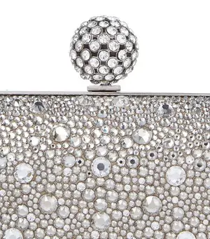 JIMMY CHOO Cloud Crystal-embellished Clutch