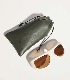 PORT TANGER Rectangular Fayaz Sunglasses