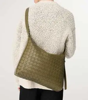 Bottega Veneta Small Intrecciato Traveler Bag