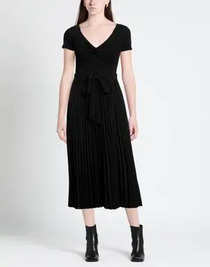 Guess Midi Pleated Stretch Dress