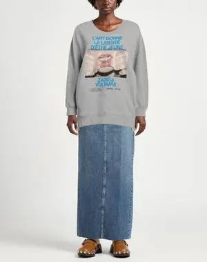 Zadig&Voltaire Organic Cotton Fleece Sweatshirt
