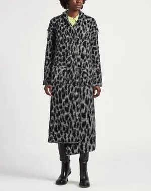 Zadig&Voltaire Leopard Print Knit Cardigan - Black