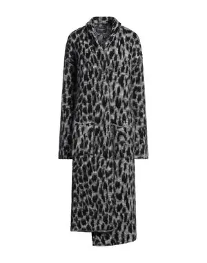 Zadig&Voltaire Leopard Print Knit Cardigan - Black
