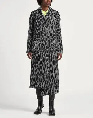 Zadig&Voltaire Leopard Print Knit Cardigan - Black