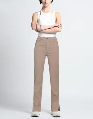 European Culture Jeans Size Cotton, Polyester, Elastane - Beige