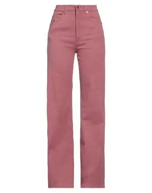 AVANTGAR DENIM BY EUROPEAN CULTURE Moleskin Flare Pants - Pink