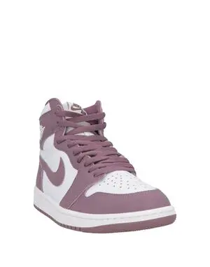 JORDAN Leather High-top Sneakers - Purple