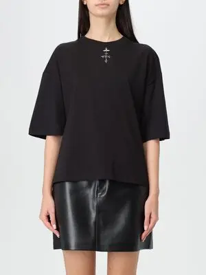 CHIARA FERRAGNI Embellished T-shirt - Black