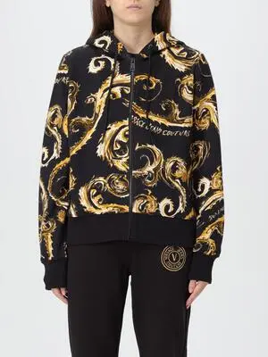 Versace Printed Full Zip Hoodie